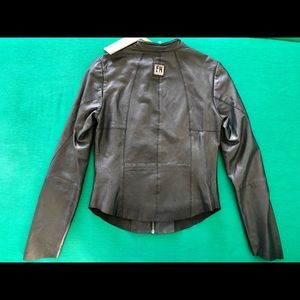 Freaky Nation | Jackets & Coats | Freaky Nation Black Lamb Skin Leather ...